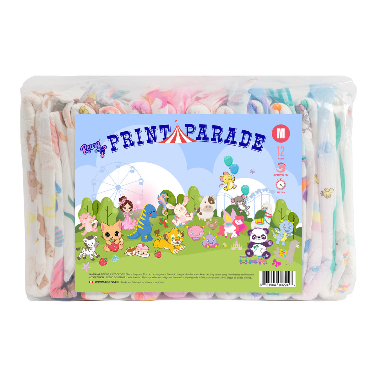 Rearz Print Parade Adult Diapers – Universal Diapers