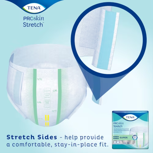 TENA® ProSkin™ Stretch Super Briefs | Fully Breathable - 67902/67903/6 ...