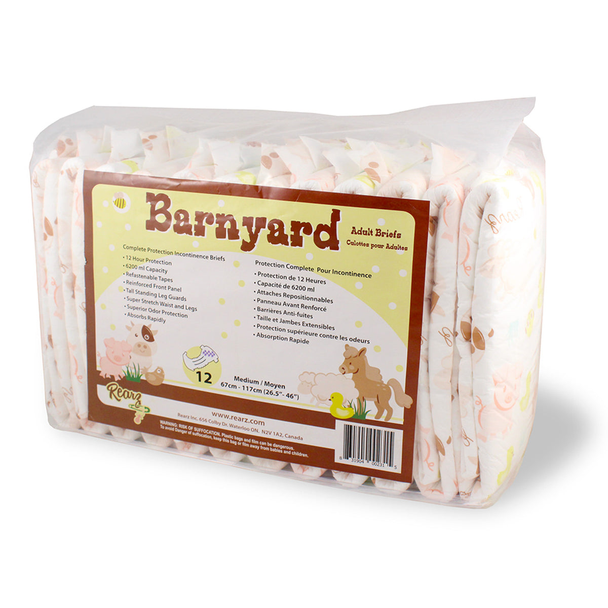 Rearz Barnyard Hybrid Elite Adult Diapers – Universal Diapers